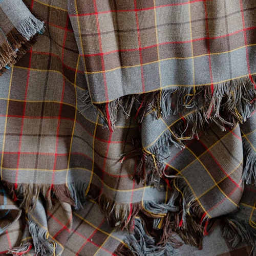 Official OUTLANDER Lambswool Tartan Blanket Made in Scotland - Etsy