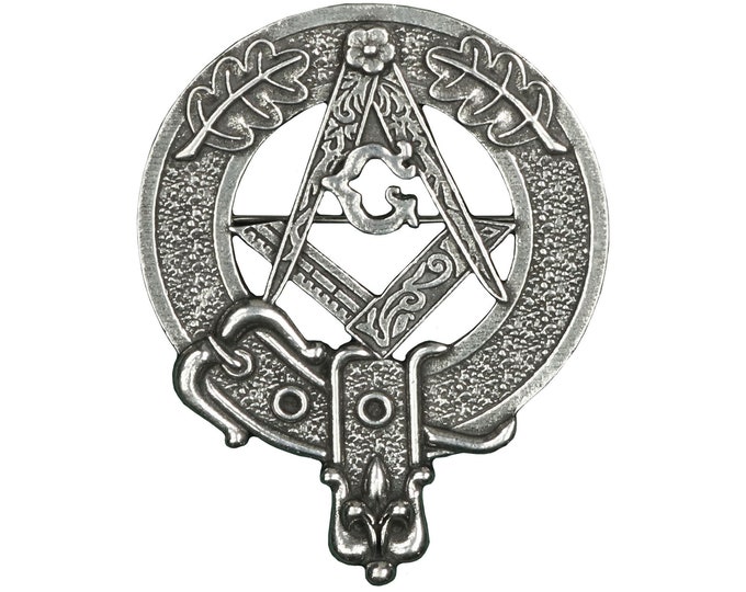 Masonic freemason Cap Badge/brooch Square and Compasses Made in ...