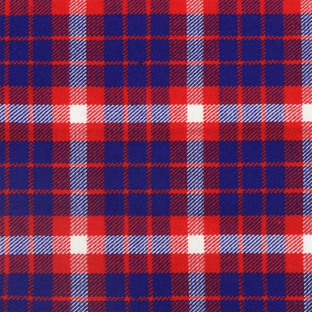 US Coast Guard Tartan - Homespun Wool Blend Tartan Fabric - Machine ...