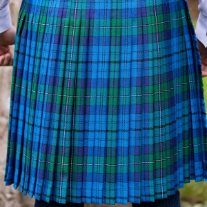 Welsh Tartan 9 Yard Kilt (cilt) - Medium Weight Premium Wool - Matching ...