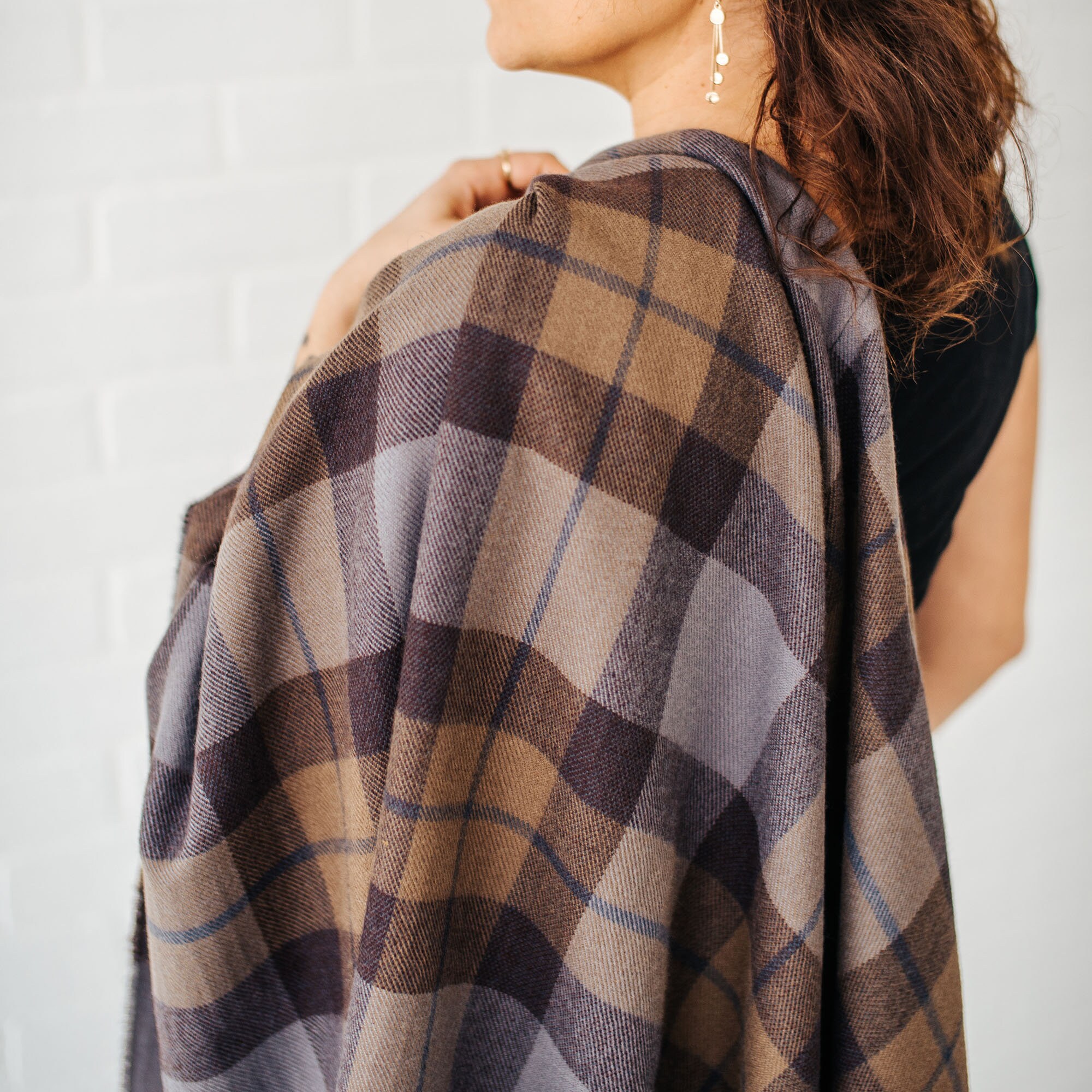 Official OUTLANDER Lambswool Tartan Blanket - Made in Scotland From the ...