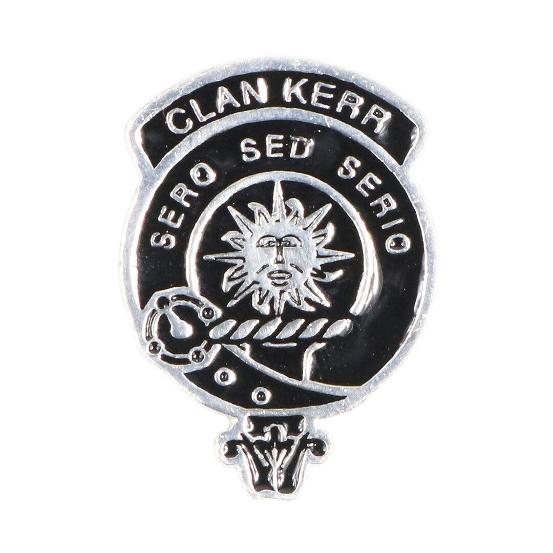 Kerr Clan Crest Pewter Mini Badge/pin - Etsy