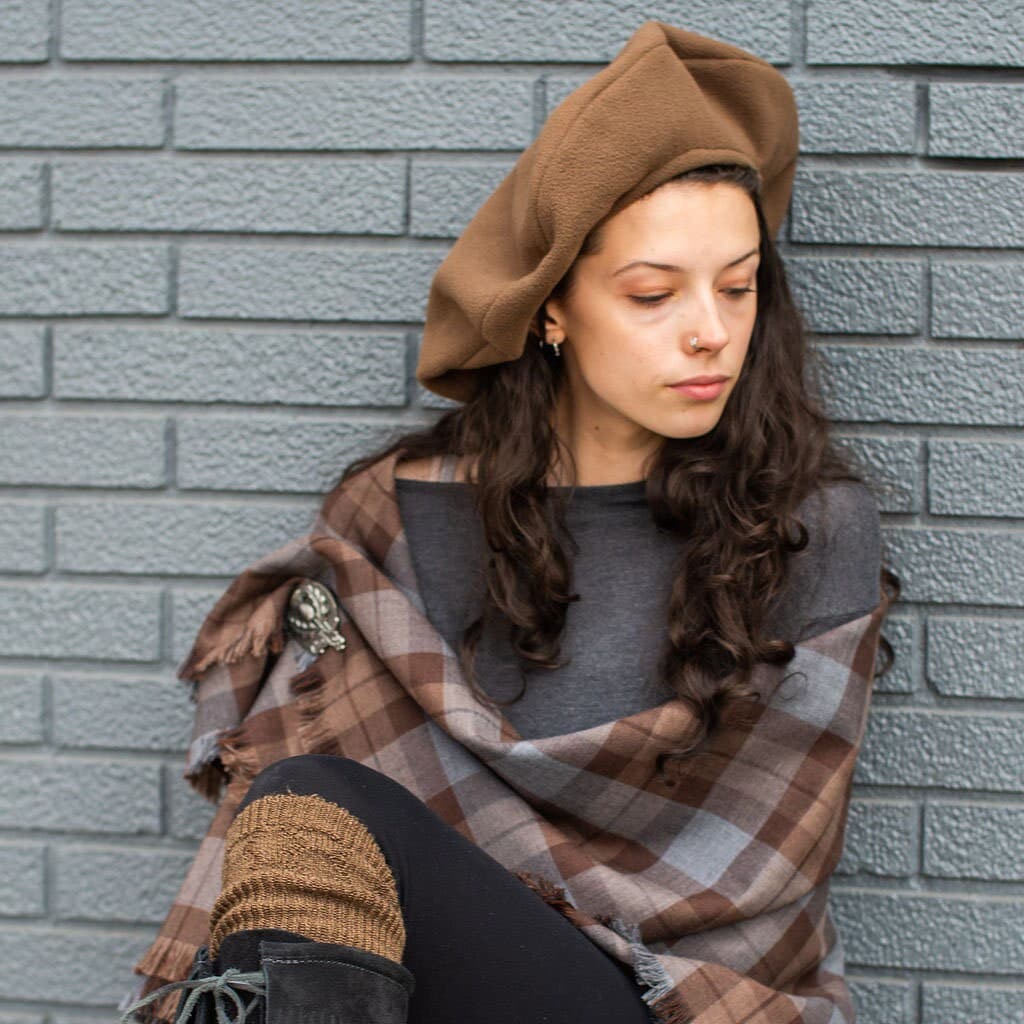 OUTLANDER Inspired Fleece Scots Bonnet - Outlander Hat - Etsy
