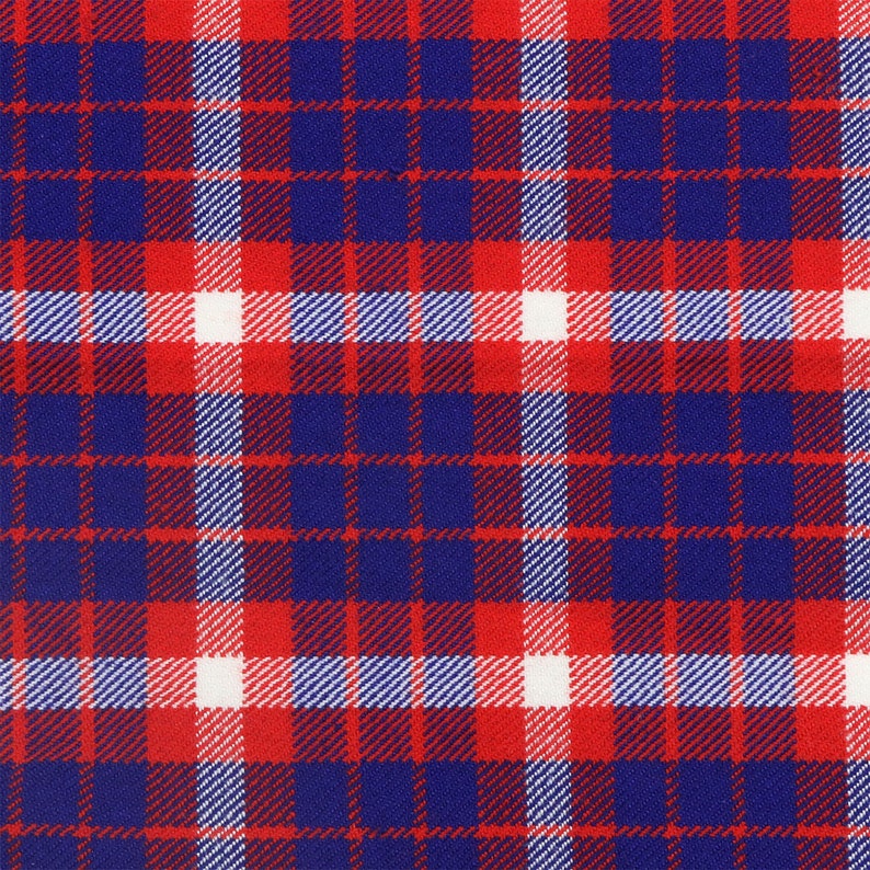 US Military Plaid Scarf | Homespun Tartan Scarf Handmade in the USA by ...