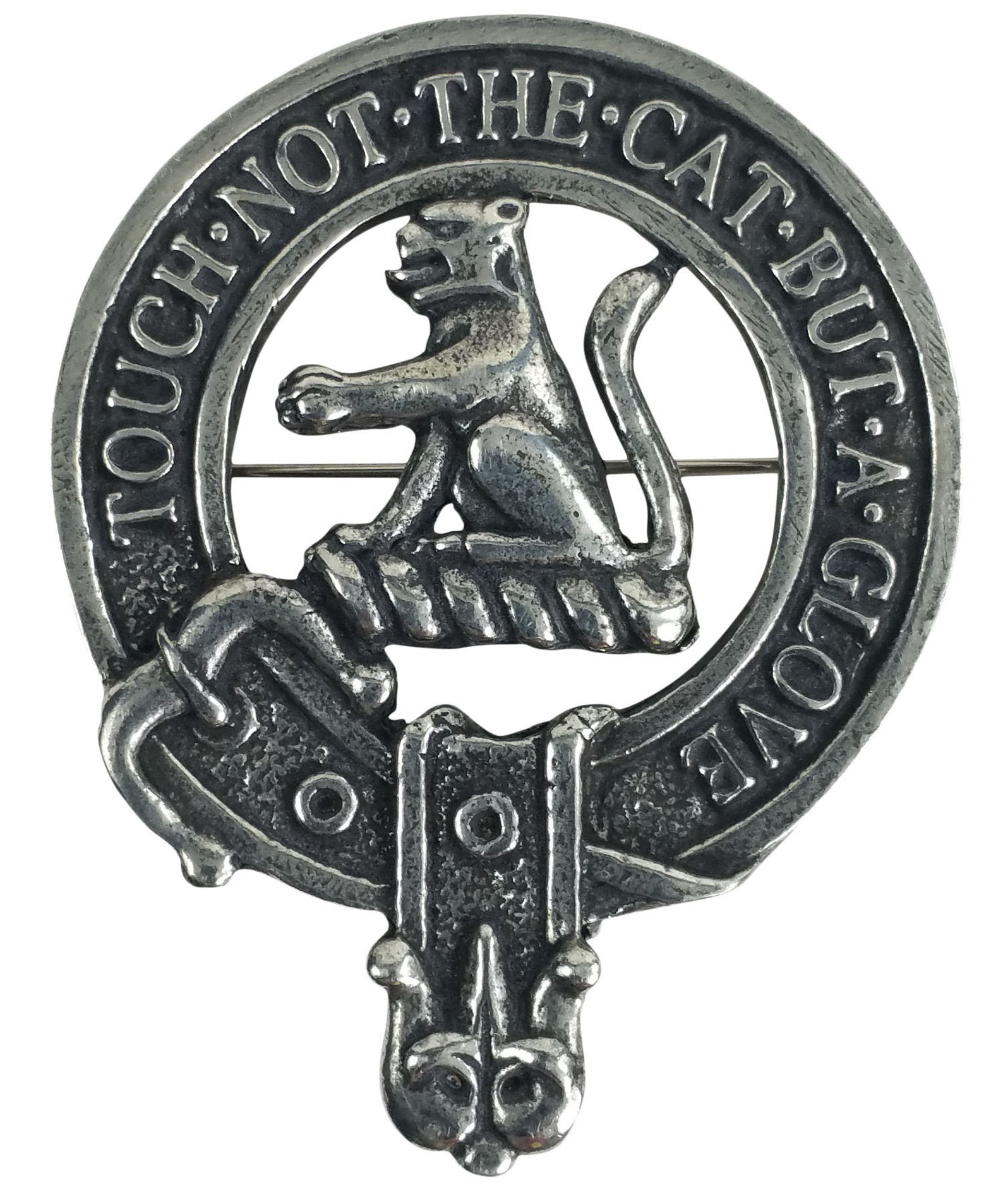 MacPherson Cap Badge Pewter Clan Crest Badge Gaelic Themes | Etsy