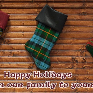 OUTLANDER Tartan Stocking - OFFICIAL Outlander Tartan Woven in Scotland ...