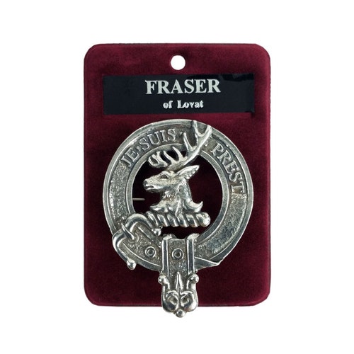Outlander Clan Fraser Je Suis Prest Motto Seal Crest Emblem / - Etsy
