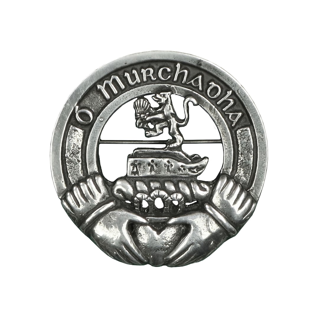 Murphy (o'murchadha) Irish Family Crest Cap Badge/brooch - Made in ...