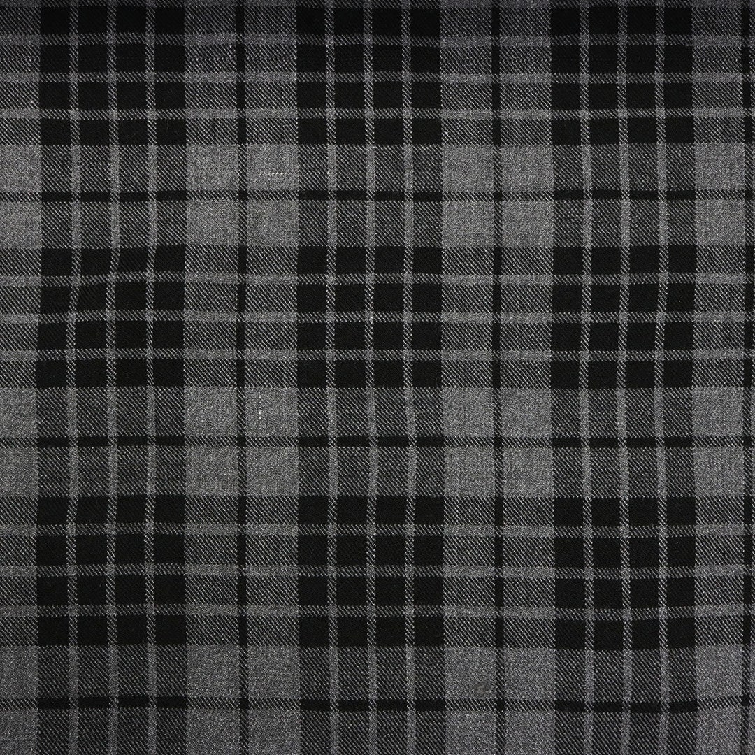 Night Watch Tartan - Homespun Wool Blend Tartan Fabric - Machine ...