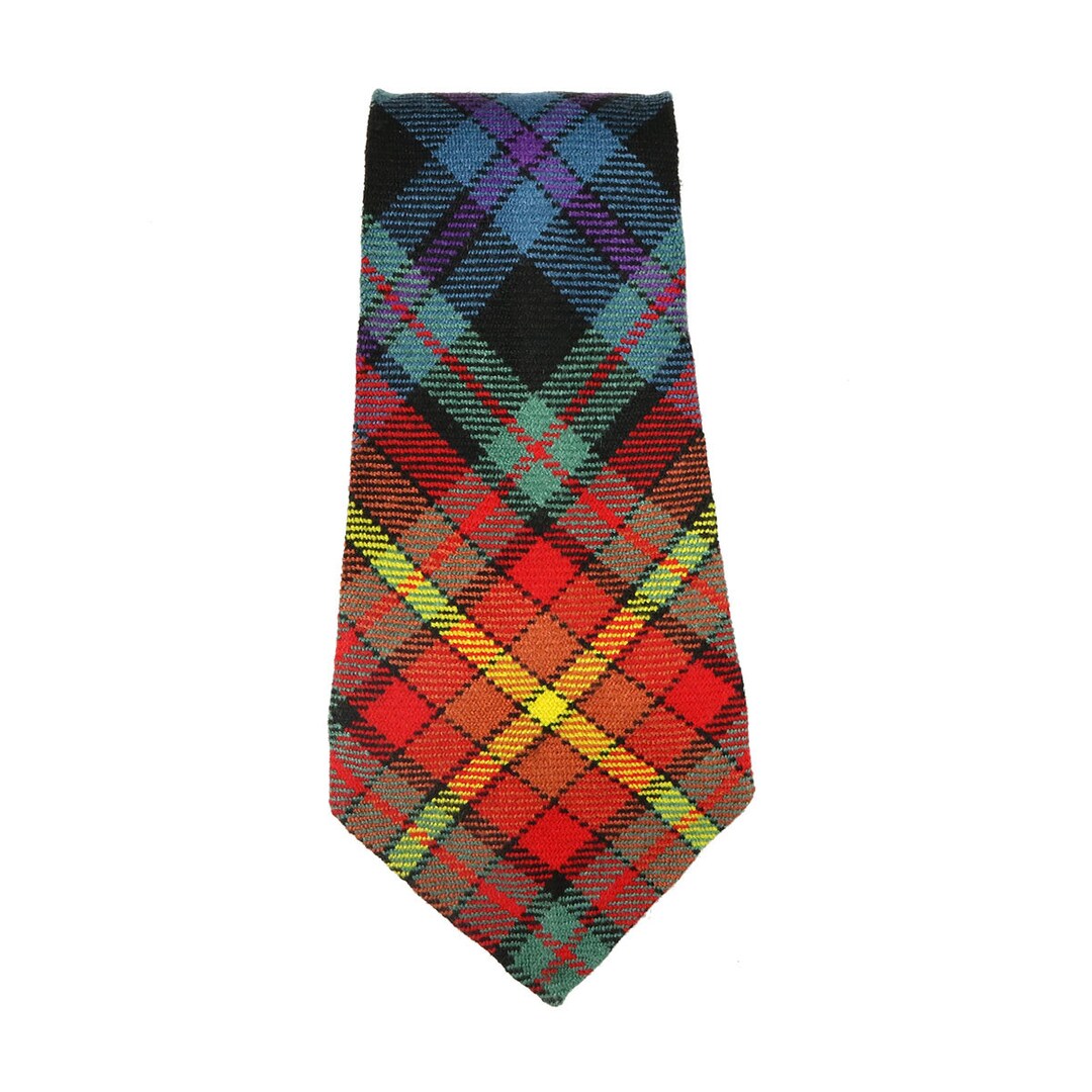 LGBT Pride Acrylic Tartan Neck Tie - Made to Order - Etsy