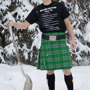 Irish Green Acrylikilts - Irish Kilt - Etsy