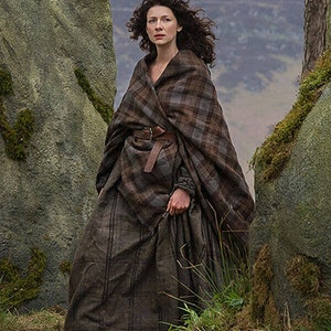 Officially Licensed OUTLANDER Earasaid Poly/viscose Tartan - Etsy