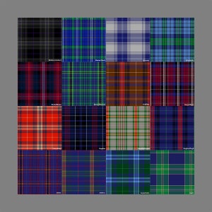 Welsh Tartan Traditional Sash - Medium Weight Premium Wool - Made in ...