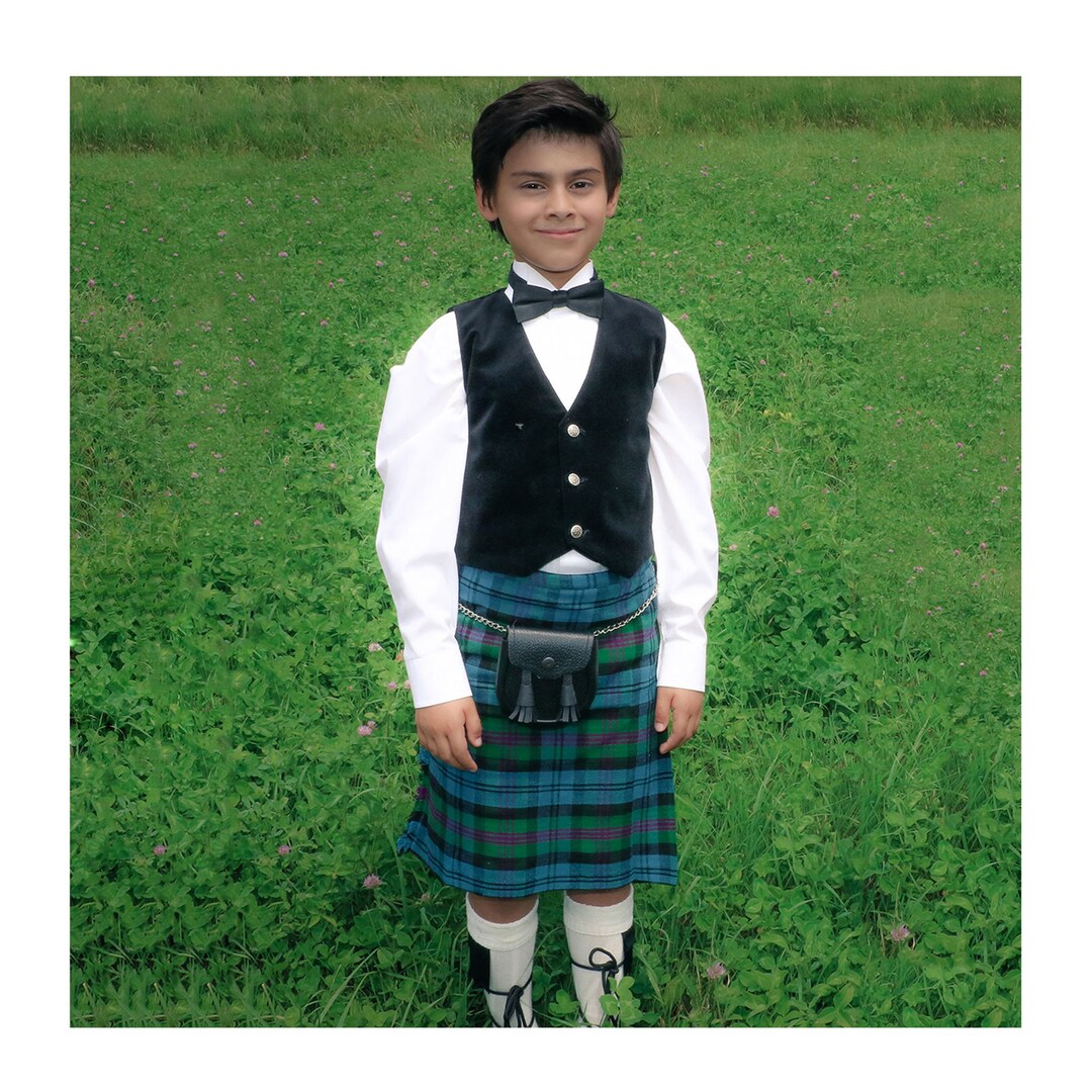 Quality Wool Blend Kilt for Kids (tartans M-Y) - Etsy