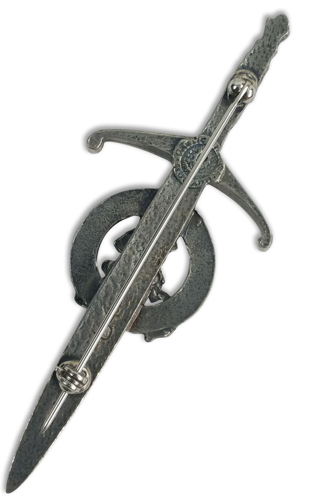 Macfarlane Clan Crest Kilt Pin - Gaelic Themes Kilt Pin - This I'll ...