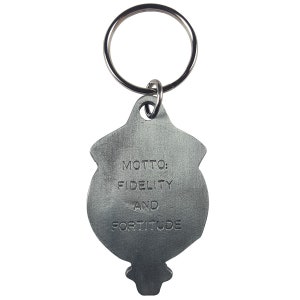 Farquharson Clan Crest Solid Pewter Key Chain - Scottish Clan - Etsy