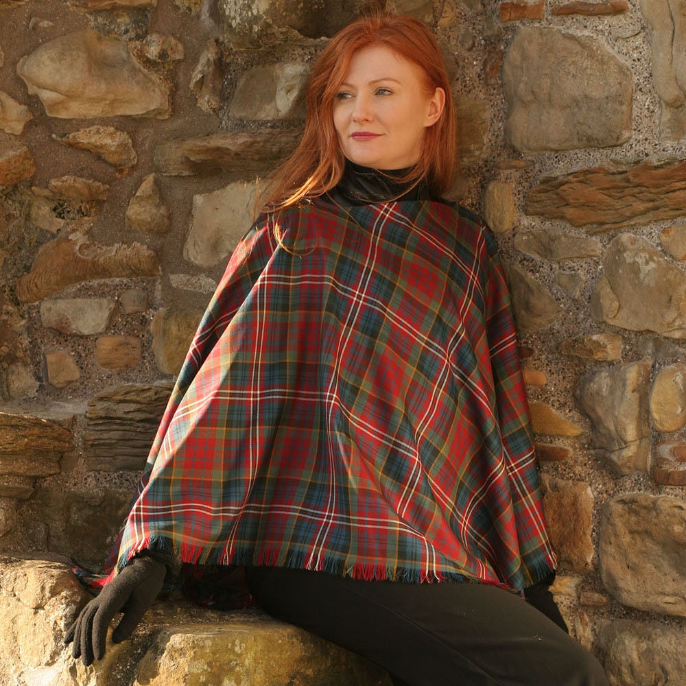 Rees/preece Welsh Tartan Shawl Medium Weight 14oz Premium - Etsy