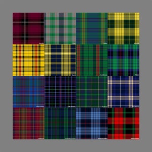 Welsh Tartan 9 Yard Kilt (cilt) - Medium Weight Premium Wool - Matching ...