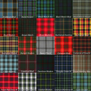Scottish Arisaid or Earasaid A-L Tartans Homespun Wool Blend - Etsy
