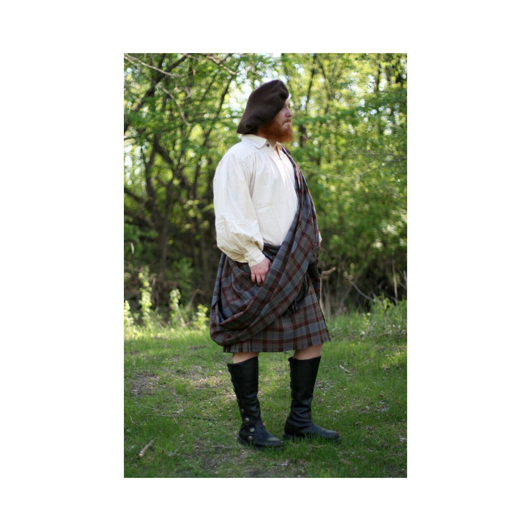 Highland Kilt Shirt the Celtic Croft Rustic Highland Kilt - Etsy