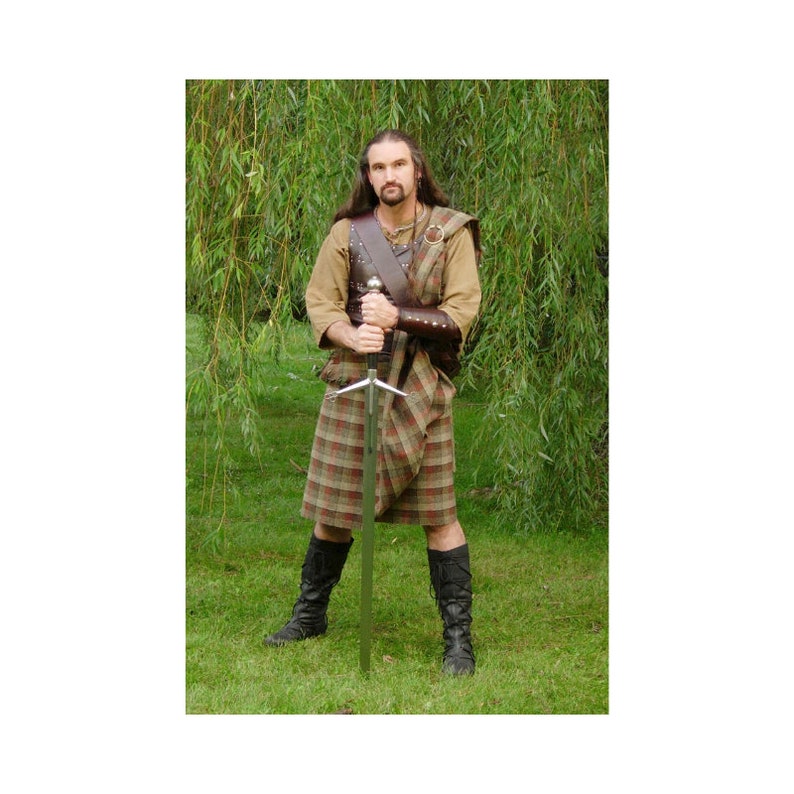 Braveheart Ancient Kilt Made by the Celtic Croft in the USA - Etsy