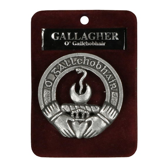 Gallagher (O'Gallchobhair) Irish Family Crest Cap Bad… - Gem