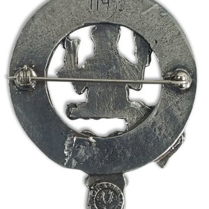 Murray of Atholl Cap Badge - Pewter Clan Crest Badge - Gaelic Themes ...