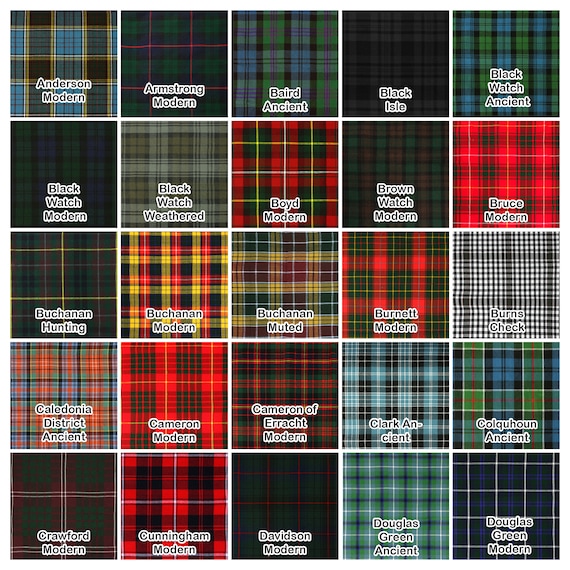Tartan By The Yard