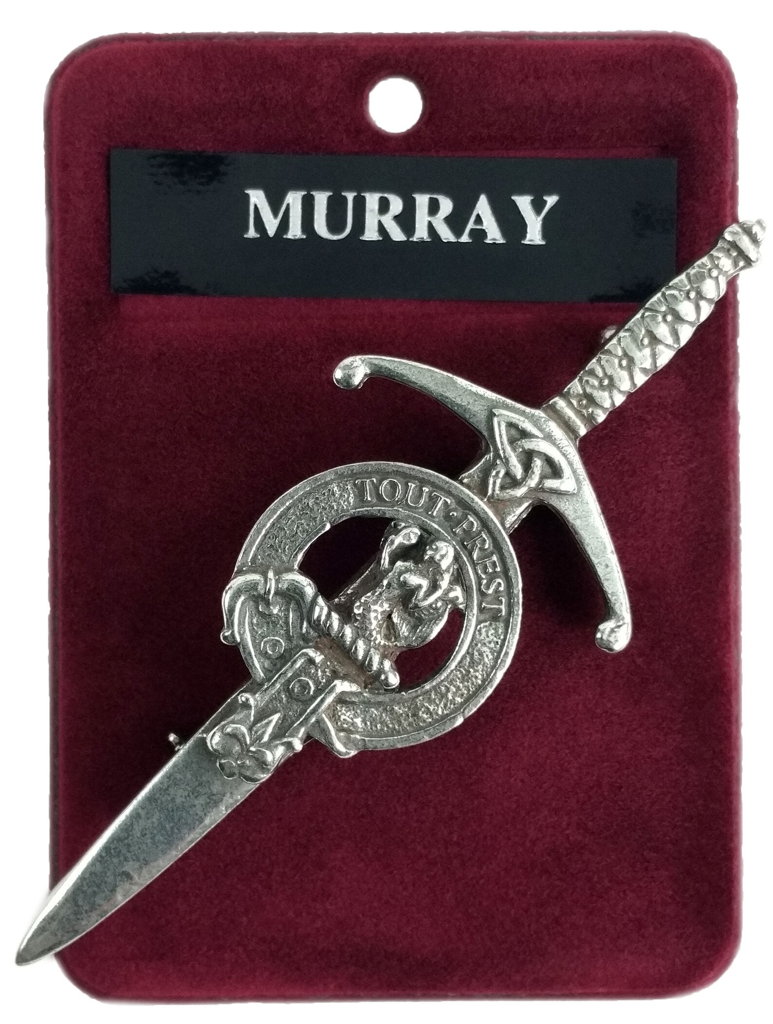 Murray Clan Crest Kilt Pin Gaelic Themes Kilt Pin Tout - Etsy