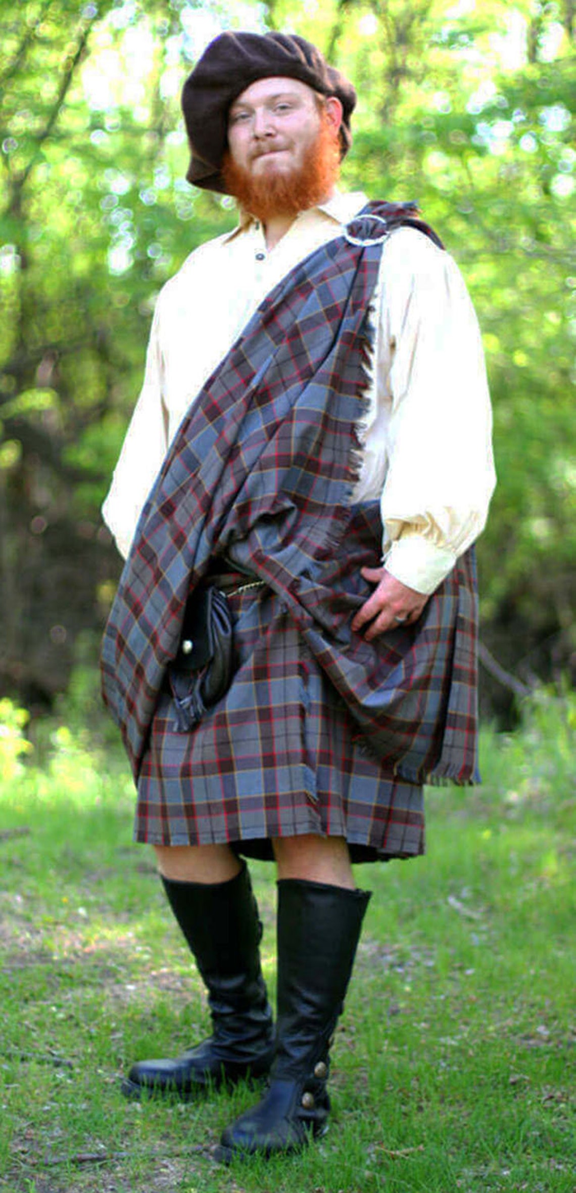 Official OUTLANDER Tartan Kilt OUTLANDER Great Kilt Made in - Etsy