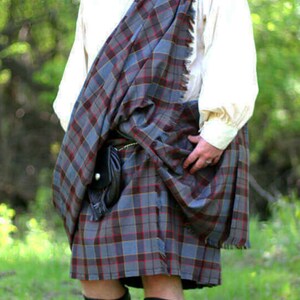 Official OUTLANDER Tartan Kilt OUTLANDER Great Kilt Made in - Etsy