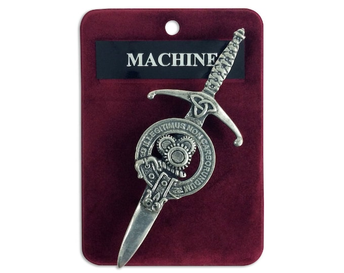 Machine Gears Clan Crest Kilt Pin Steampunk Gaelic Themes Kilt Pin ...