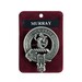 Murray Cap Badge - Pewter Clan Crest Badge - Gaelic Themes Cap Badge or ...