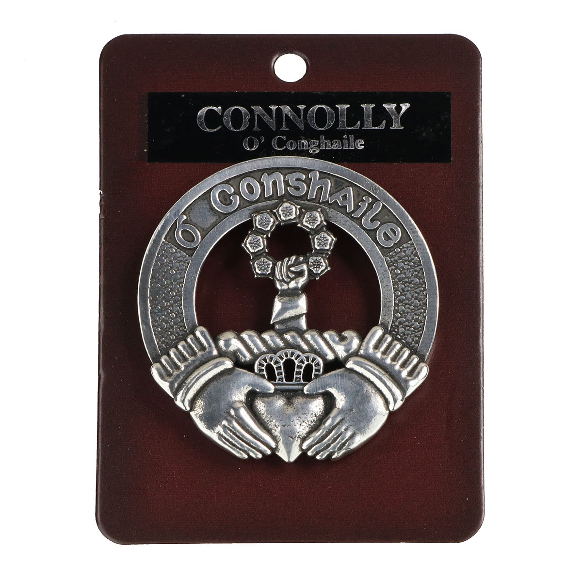 Connolly o'conghaile Irish Family Crest Cap Badge/brooch - Etsy