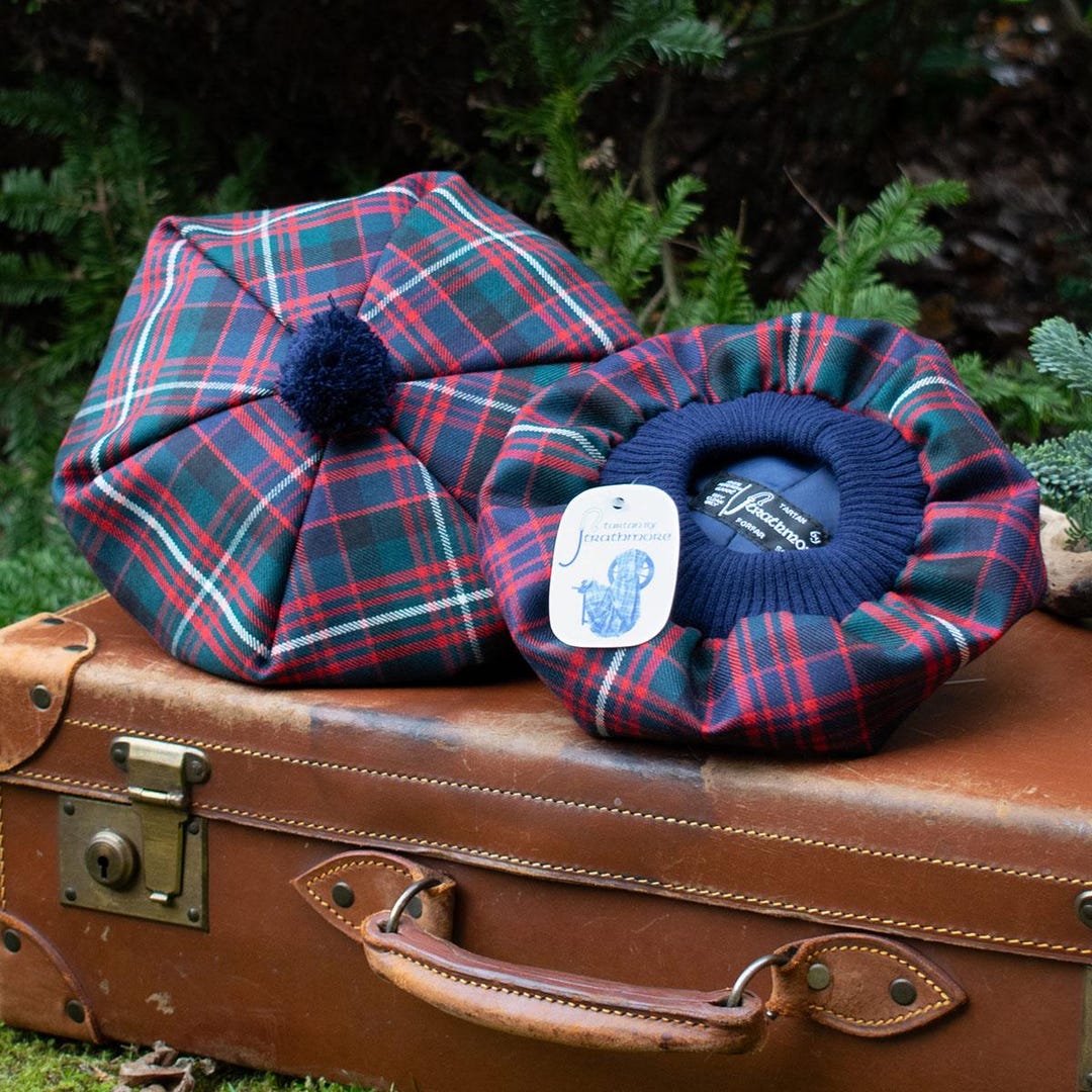 Scottish Tam Made in Scotland! Available in Official Clan Tartans ...