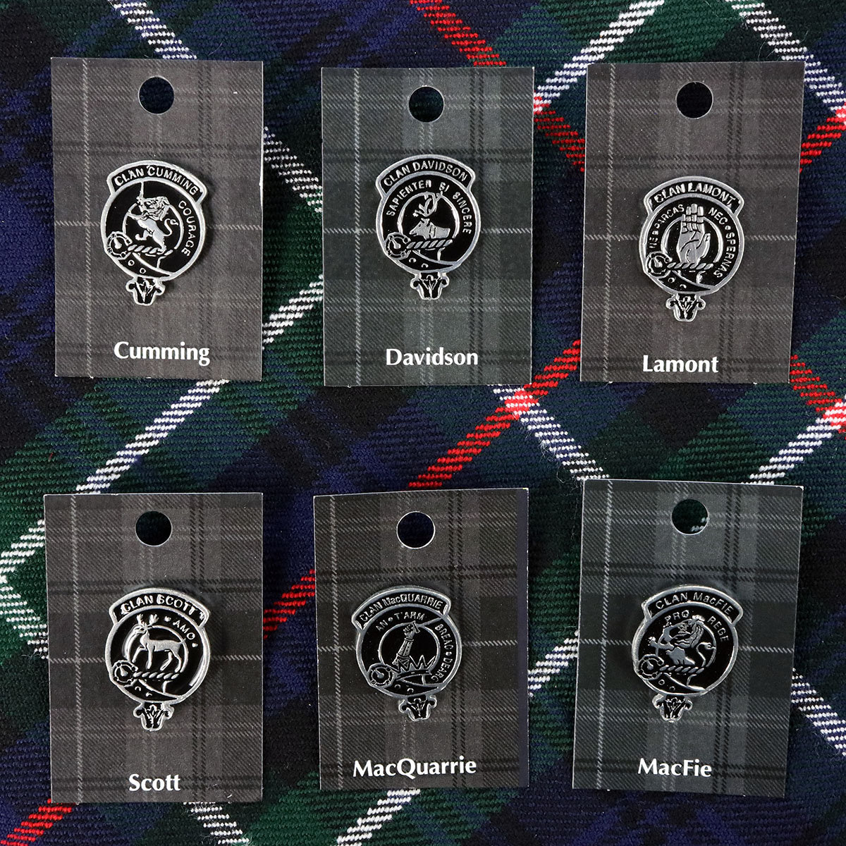 Logan Clan Crest Pewter Mini Badge/pin - Etsy