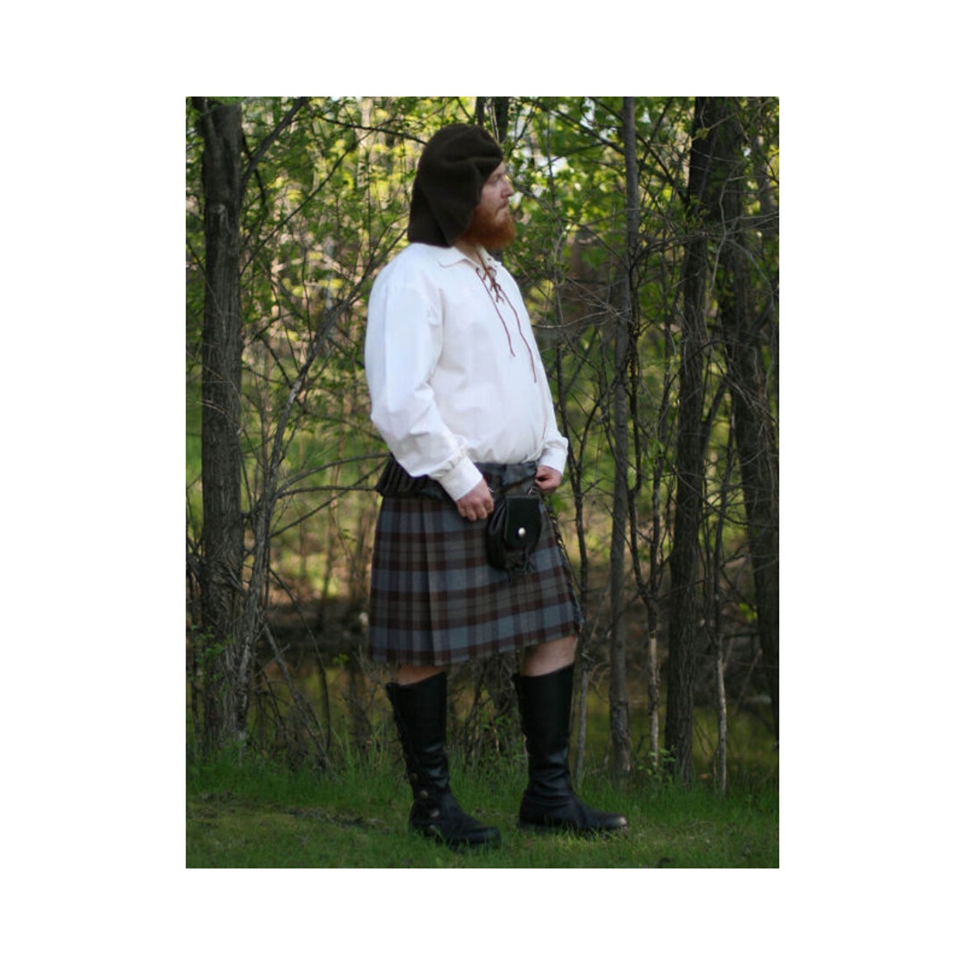 OUTLANDER Kilt - Phillabeg Made in the USA From Authentic Premium Wool ...