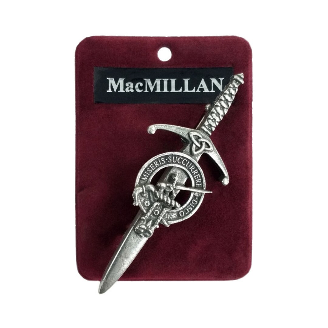 Macmillan Clan Crest Kilt Pin - Gaelic Themes Kilt Pin - Miseris ...