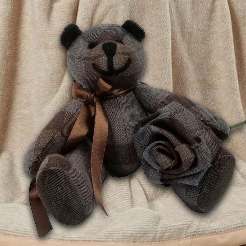 Outlander Tartan Heritage Bears & Roses - Etsy