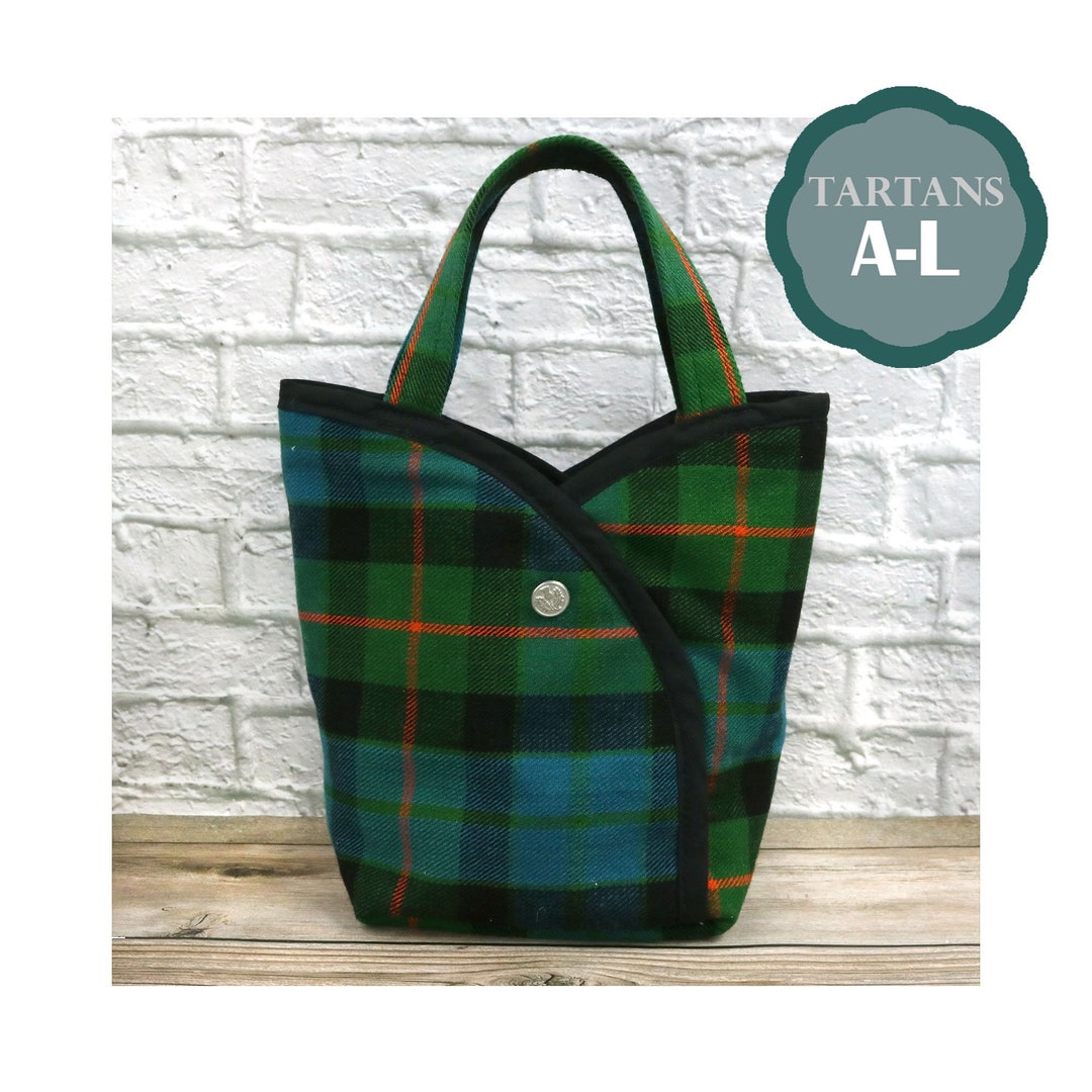 Homespun Tartan Tulip Hand-bag (tartans A-L) - Etsy