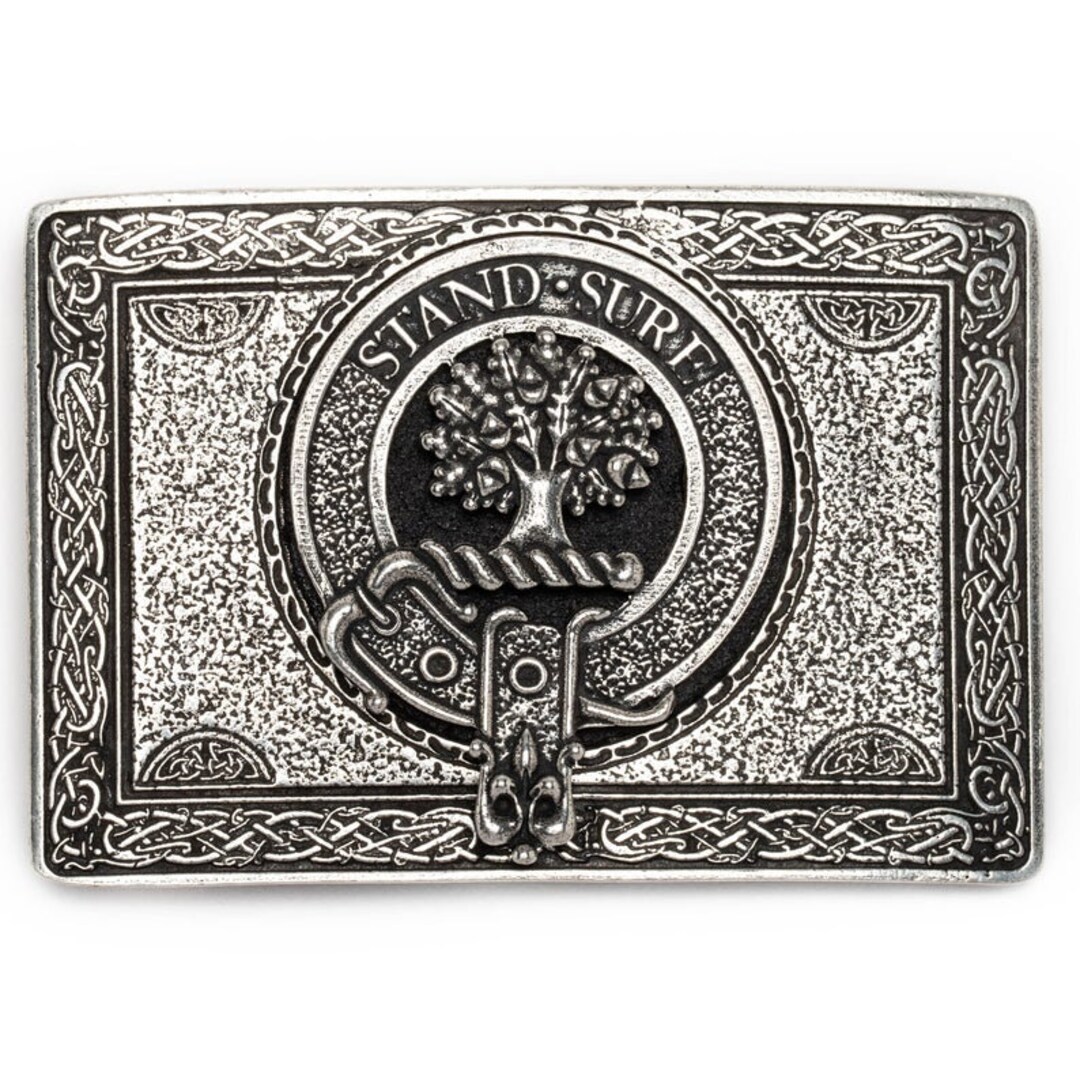 Anderson Clan Crest Buckle - Made in Scotland - Anderson Kilt Belt ...