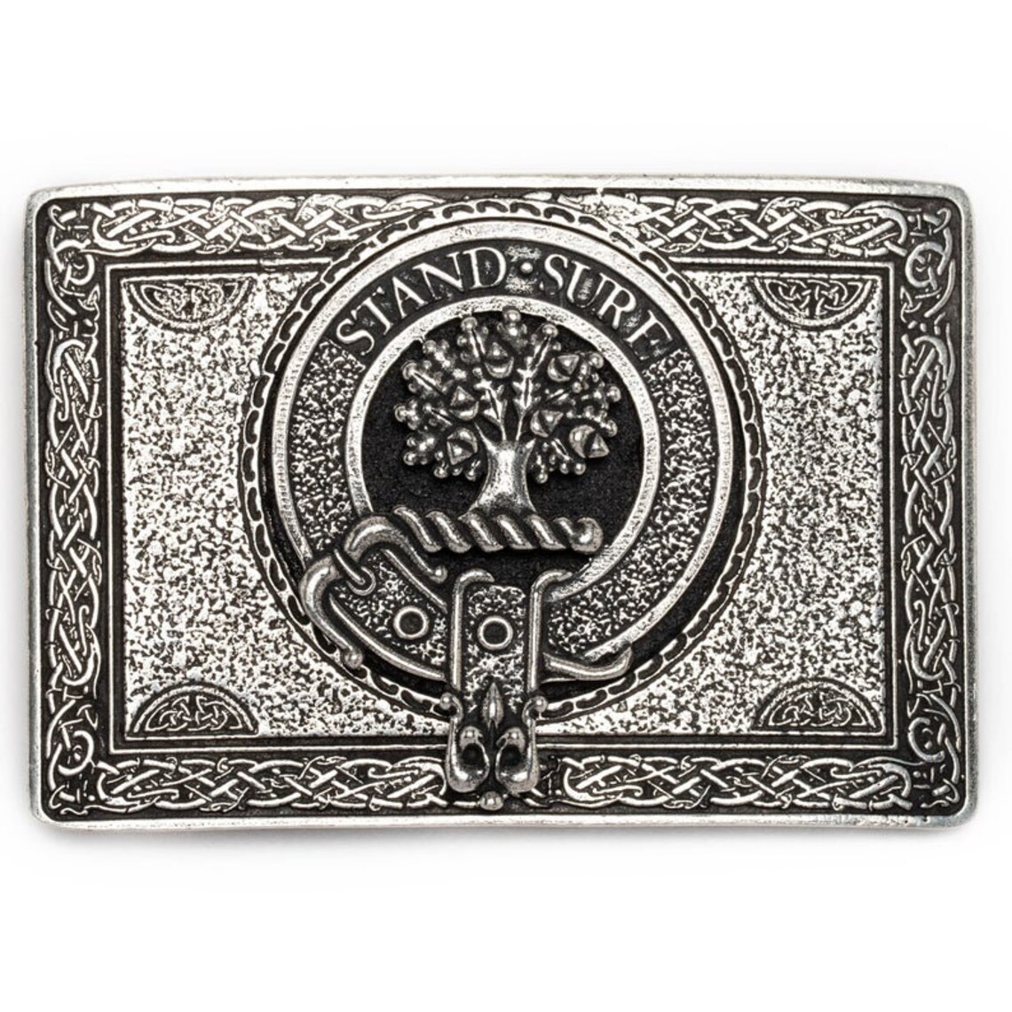 Anderson Clan Crest Buckle - Made in Scotland - Anderson Kilt Belt ...