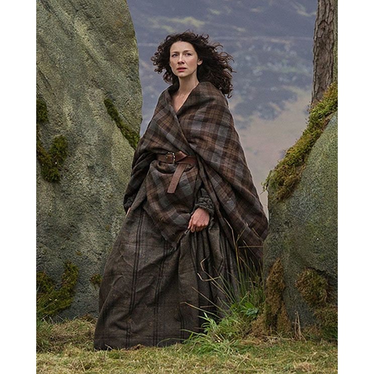 OUTLANDER Earasaid in Authentic Premium Wool Officially | Etsy