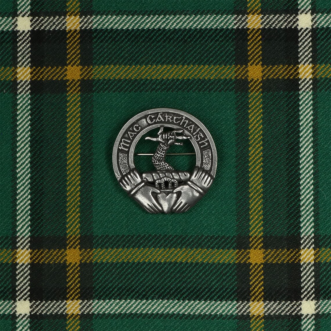 Mccarthy mccarthaigh Irish Family Crest Cap Badge/brooch - Etsy