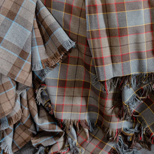 Official OUTLANDER Plaid Fabric Poly/viscose Wool-free - Etsy
