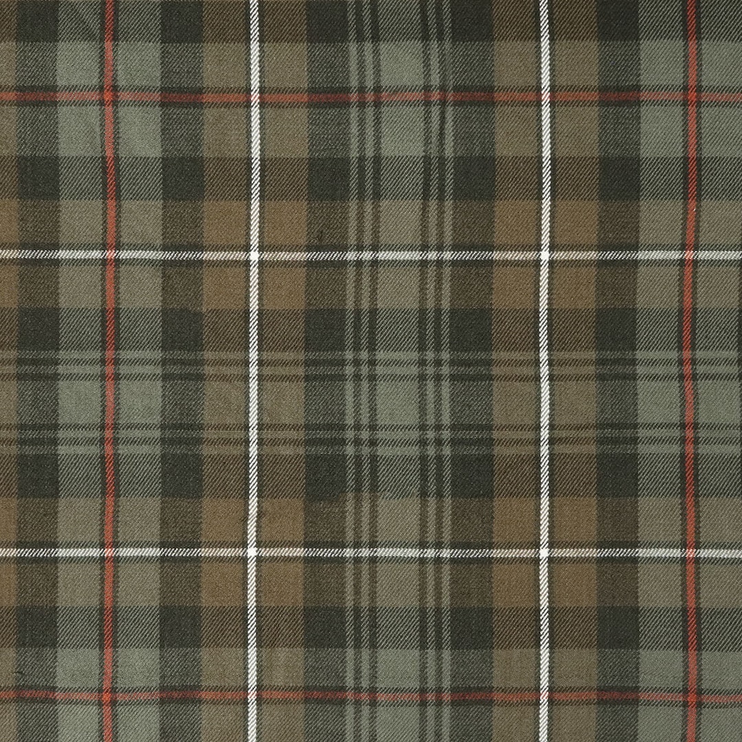 Mackenzie Weathered Tartan - Homespun Wool Blend Tartan Fabric ...