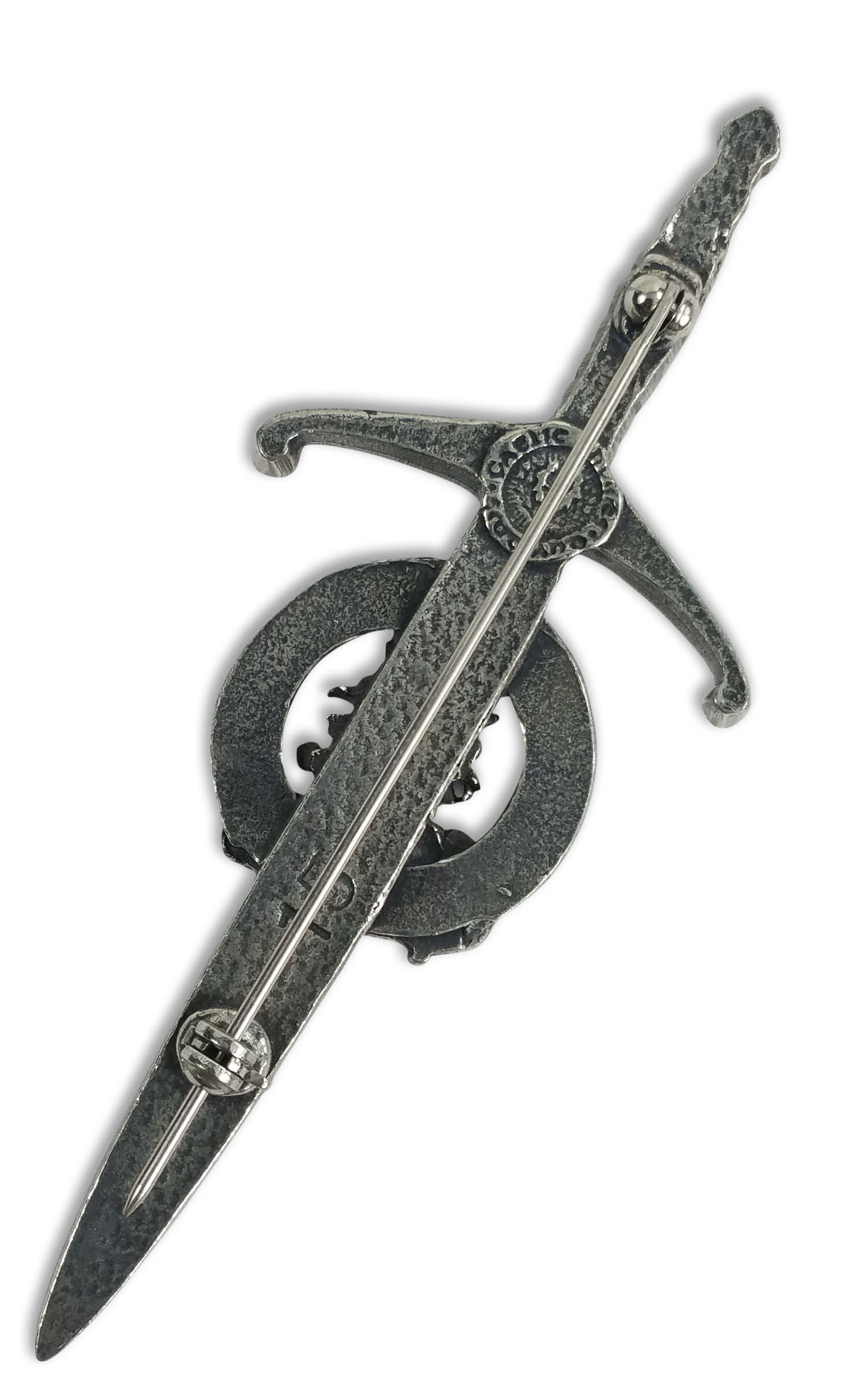 Cameron Clan Crest Kilt Pin - Gaelic Themes Kilt Pin - Aonaibh Ri ...