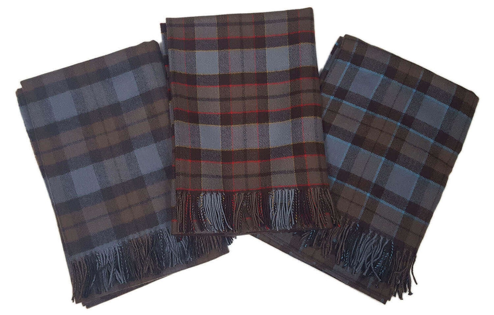 Official OUTLANDER Lambswool Tartan Blanket - Made in Scotland From the ...