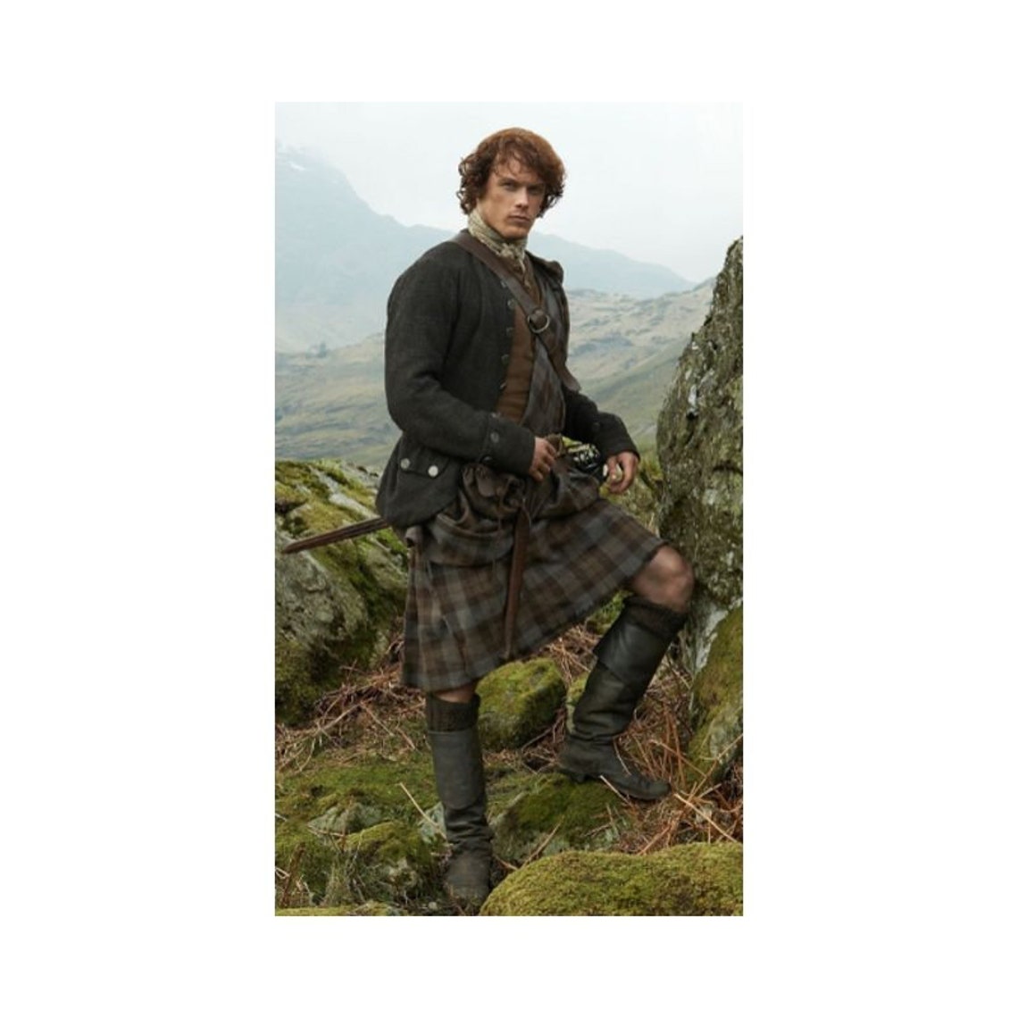 Kilt OUTLANDER Great Kilt Made of the Official OUTLANDER - Etsy