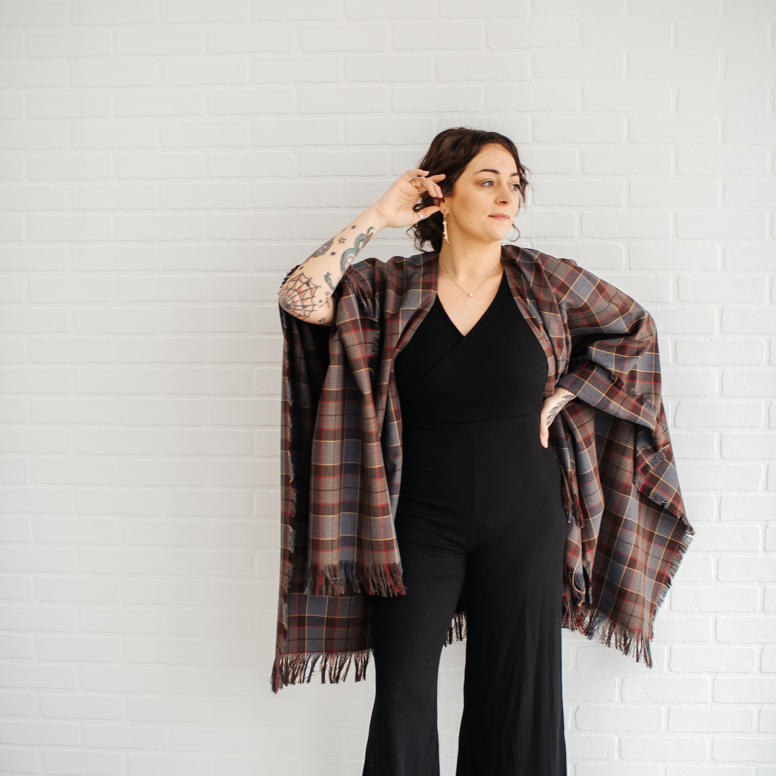 OUTLANDER Wrap Poly/viscose Tartan Made in Scotland - Etsy